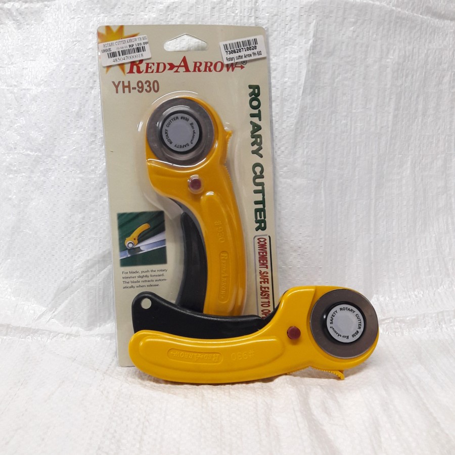Jual ROTARY CUTTER 45MM RED ARROW YH-930 (ALAT POTONG BAHAN) | Shopee ...