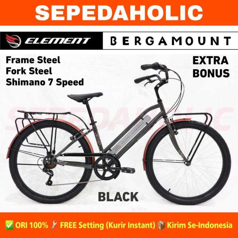 Jual Sepeda City Bike ELEMENT BERGAMOUNT BERGAMONT 26 Inch 7 Speed ...