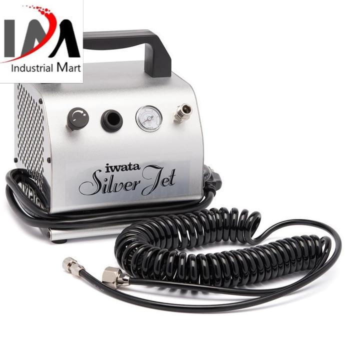 Jual Anest Iwata Air Brush Compressor Silver Jet Tipe Is-50 Terbaru ...
