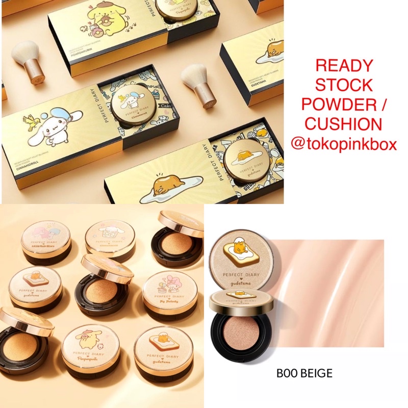 Jual Ready stock! Weightless Loose Powder SANRIO & Perfect Diary Skin ...