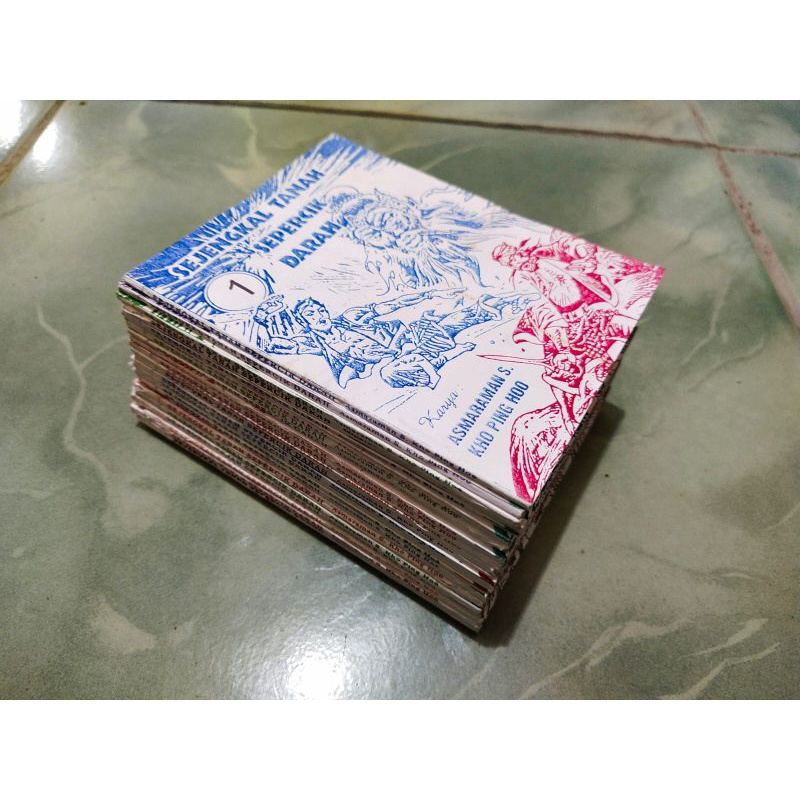 Jual Cersil Sejengkal Tanah Sepercik Darah (Full Set 1-23 tamat), karya ...