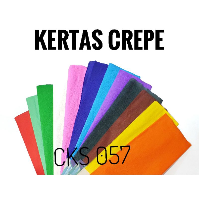 Jual Kertas Krep / Kertas Crepe / Crepe Paper (Per Lembar) | Shopee ...
