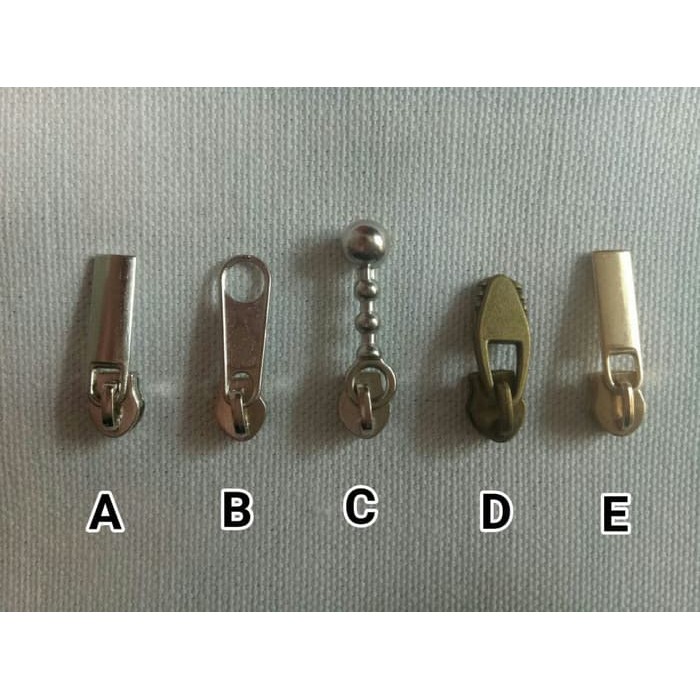 Jual Kepala Restleting / Head Zipper no. 3 Gerigi Plastik - Model B ...