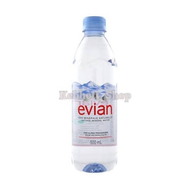 Jual Evian Natural Mineral Water 500ml | evian Minuman Air Mineral Water 500 ml | Shopee Indonesia