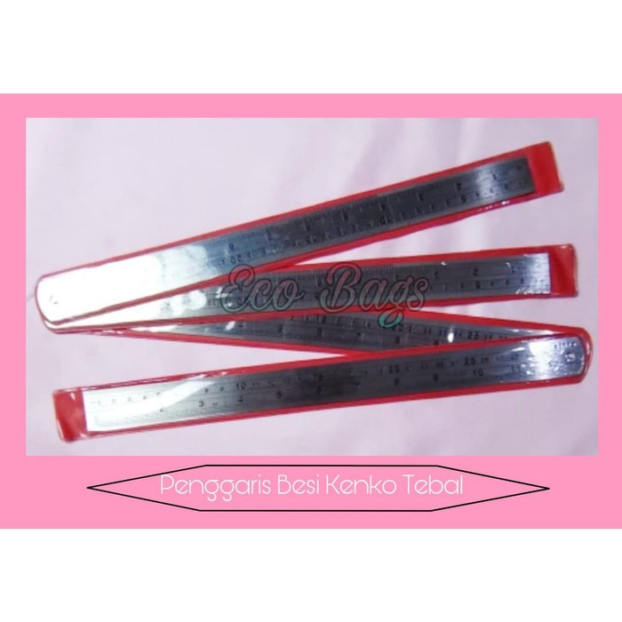 Jual Penggaris Besi Kenko 30 cm Tebal/Ruler Stainless/Penggaris Besi 30 cm | Shopee Indonesia