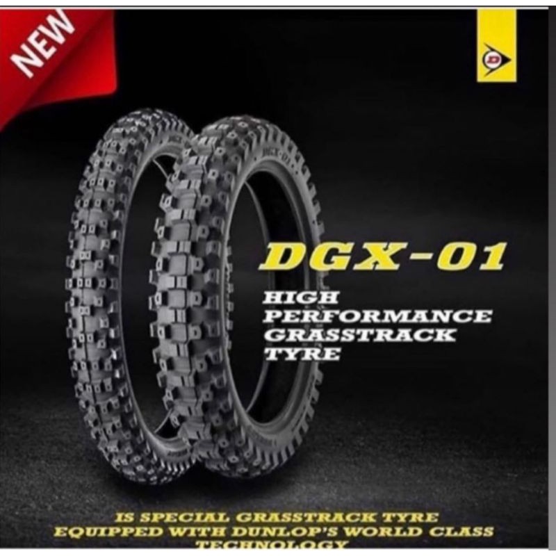 Jual Ban Trail Dunlop Dgx 01 18 21 motocross | Shopee Indonesia