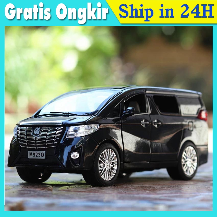 Jual Diecast chezhi 1/24 1:24 mobil Lexus LM300H mirip Alphard Vellfire ...