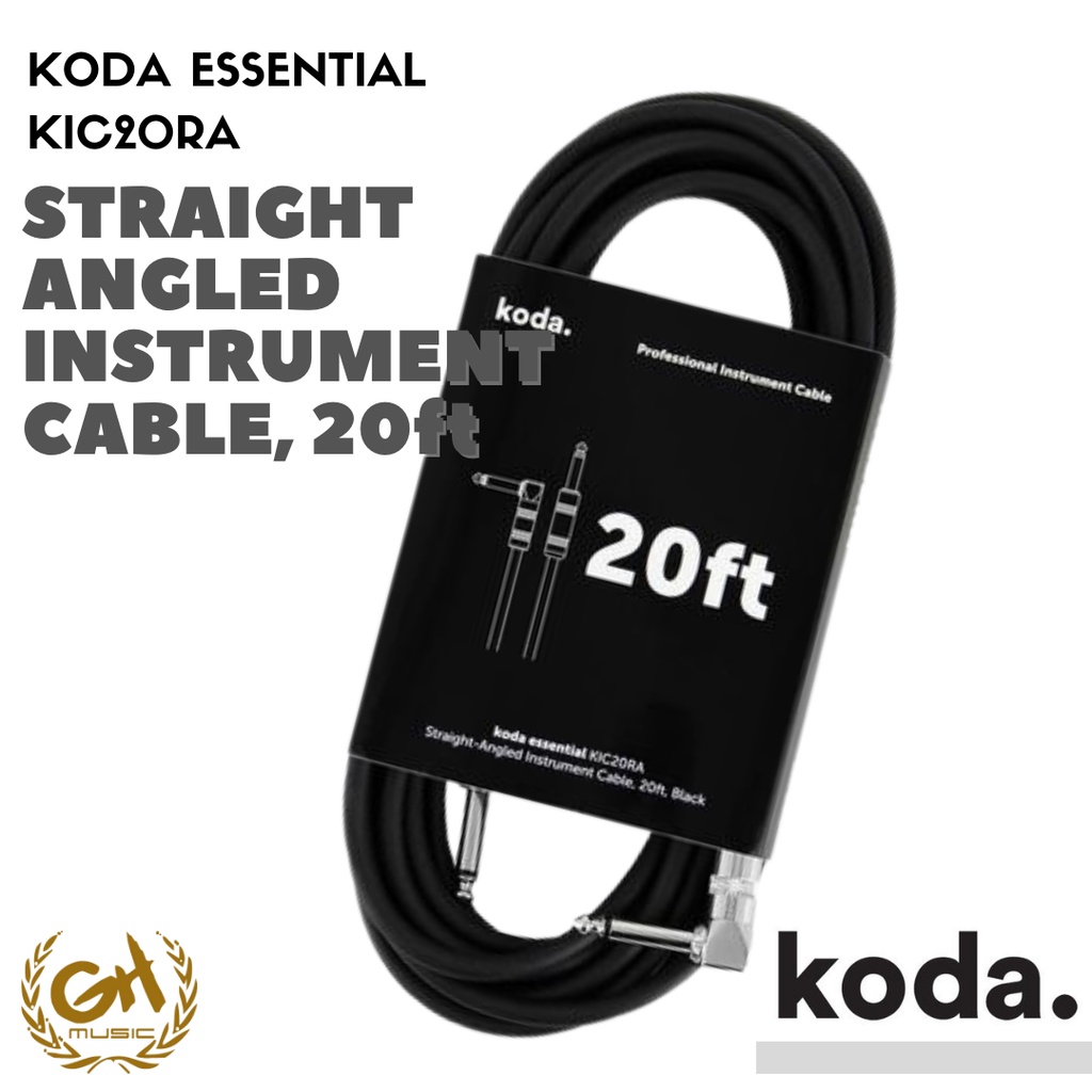 Jual KODA ESSENTIAL Straight-Angled Instrument Cable | Shopee Indonesia