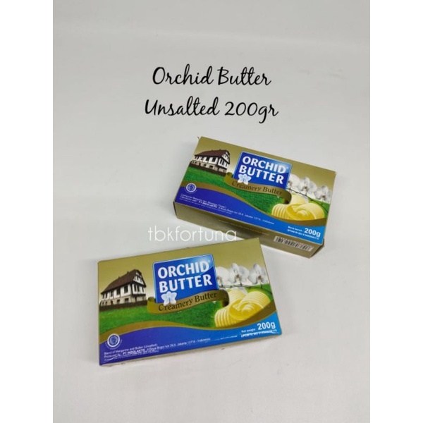 Jual Orchid Butter Unsalted 200gr | Shopee Indonesia