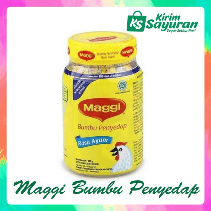 Jual BUMBU KALDU PENYEDAP MAGGI MAGGIE MAGGI KALDU BLOK RASA AYAM (200 ...