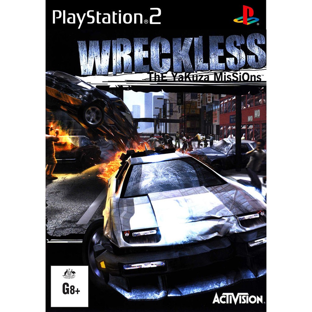 Jual DVD Kaset Game PS2 Wreckless The Yakuza Missions | Shopee Indonesia