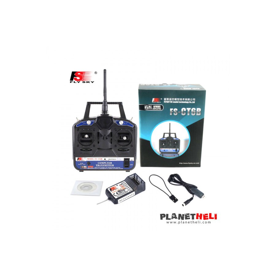 Jual Flysky FS-CT6B High Precision 2.4G CT6B 6ch Transmitter with FS ...