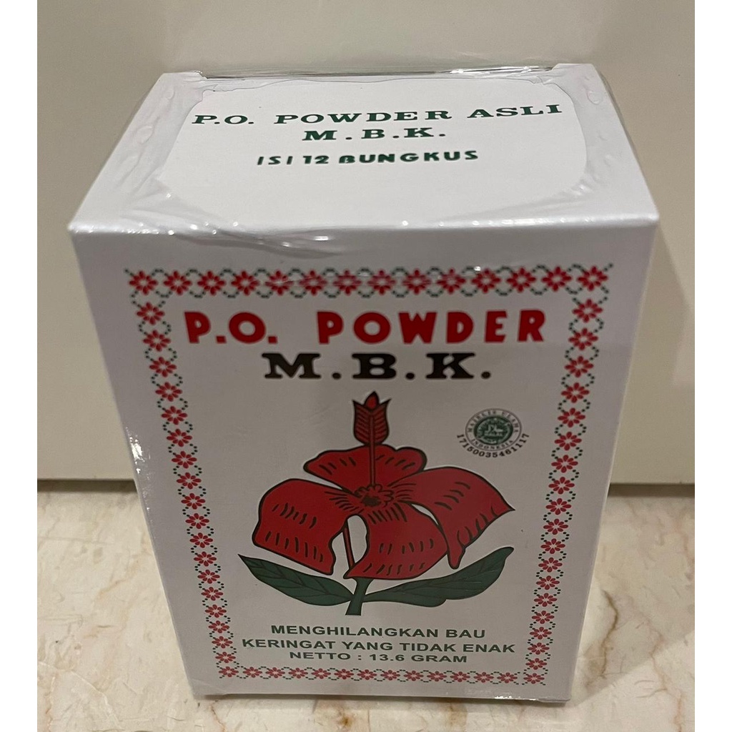 Jual MBK Powder Silver dan Putih | Isi 12 Bungkus | Shopee Indonesia