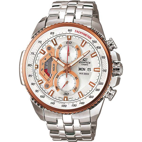 Jual Jam Tangan Pria Casio Edifice EF-558D-7AVDF Chronograph Stainless ...