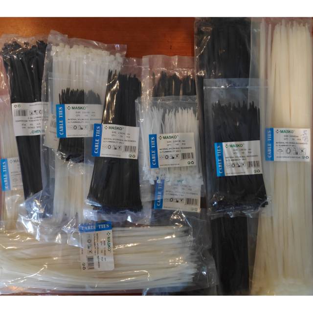Jual Kabel ties masko 10cm & 15cm | Shopee Indonesia