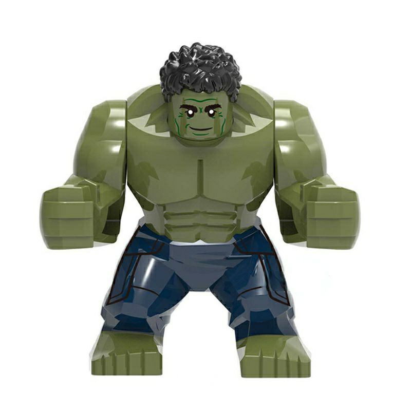 Jual Mainan Balok Minifigure Hulk | Big Figure Hulk | Bruce Banner Mark ...