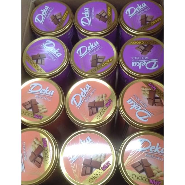Jual Deka Wafer Rolls (Kaleng Besar 360g) | Shopee Indonesia