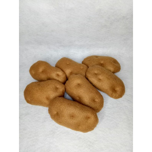 Jual Replika Kentang / Mainan Anak / Edukasi Anak / Flanel / Kentang ...