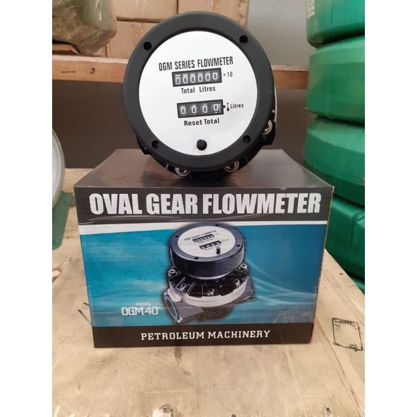 Jual Flow Meter OGM 1,5"inchi DN 40MM Flow Meter Minyak Solar 1-1/2 ...