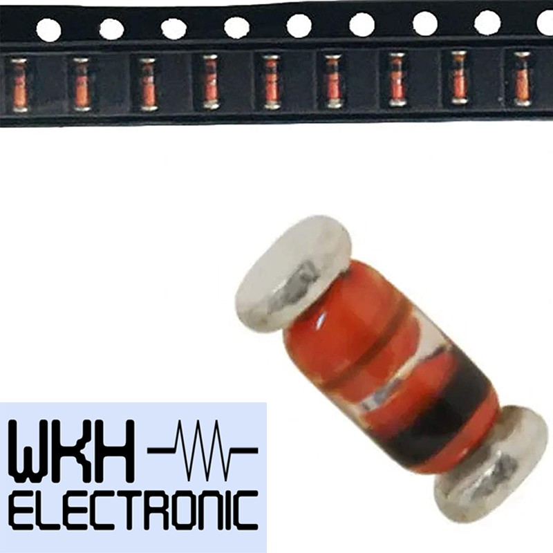 Jual dioda LL4148 IN4148 iN 1N 4148 SOD80 1N4148 SMD fast switching diode | Shopee Indonesia