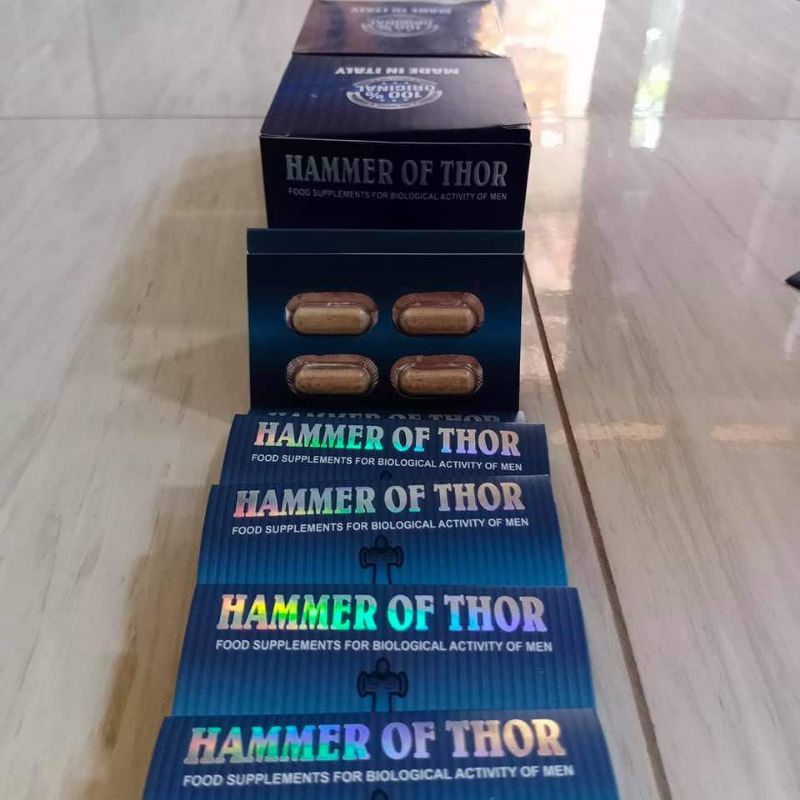 Jual Kapsul Kuat Hammer Off Thor (1 kaplet 2 kapsul) | Shopee Indonesia