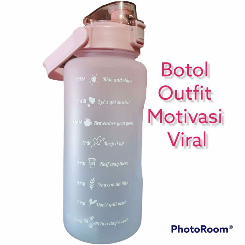 Jual botol motivasi gradasi | Shopee Indonesia