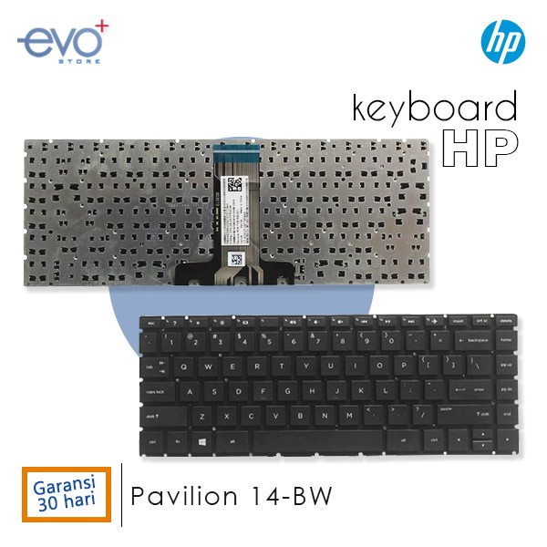 Jual KEYBOARD HP 14-BS 14-BW TPN Q186 Q187 240 G6 BLACK NON FRAME ...