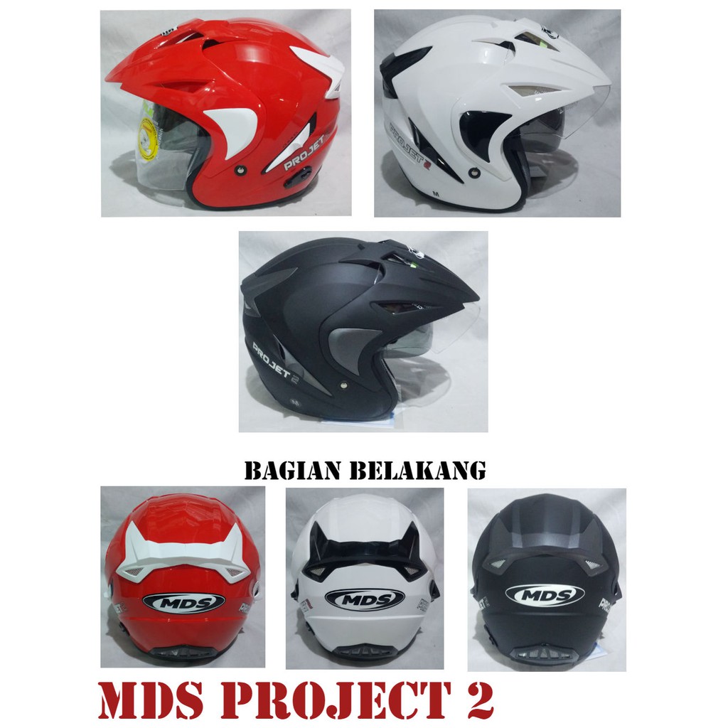 Jual Helm MDS Project 2 | Shopee Indonesia