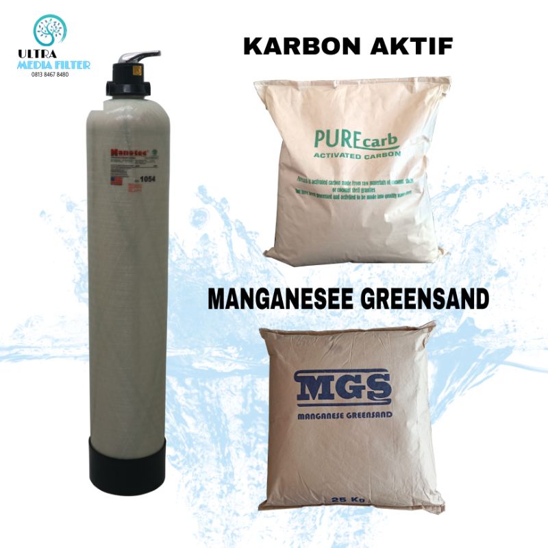 Jual FILTER AIR / KARBON AKTIF / MANGANESEE GREENSAND / FILTER AIR ...