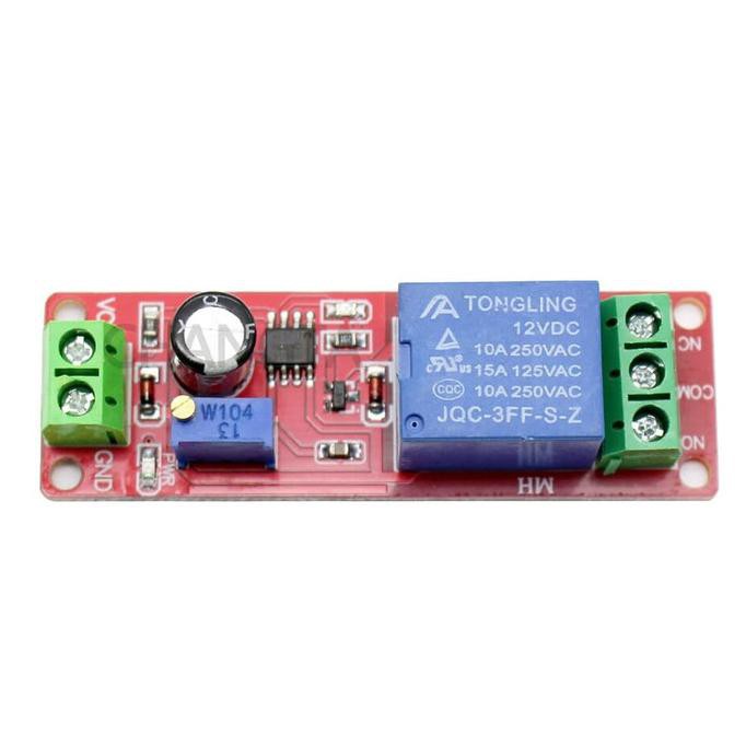 Jual Kit NE555 0-10S Adjustable DC 12V Delay Relay Shield Timer Switch ...