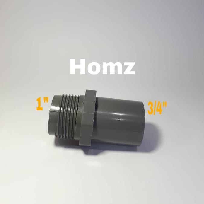 Jual PVC | SDL 1 x 3/4" inch Aw Rucika/Sok Drat Luar Pvc 1x3/4 in/Valve ...