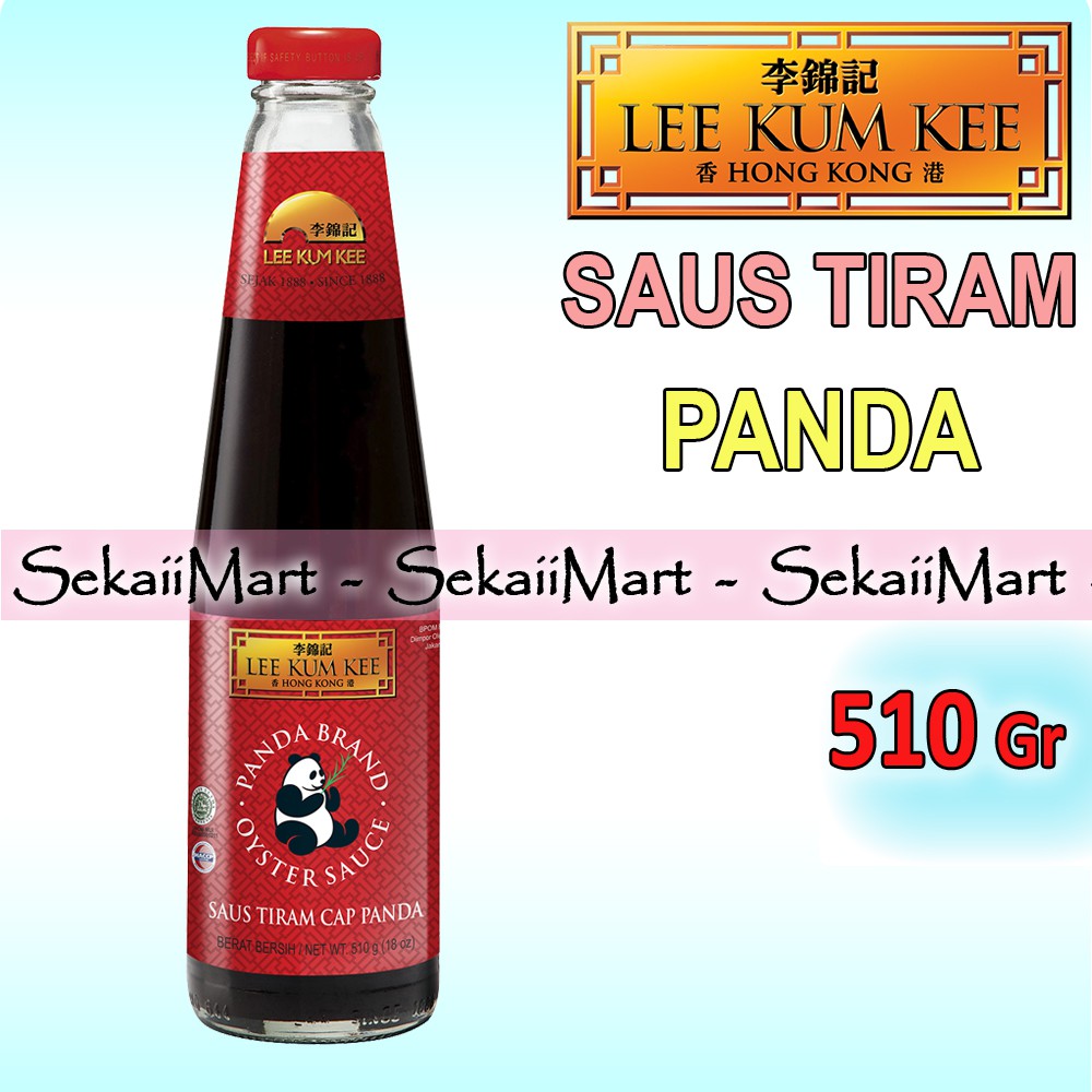 Jual LEE KUM KEE PANDA Oyster Sauce 510gr - LKK Bumbu Saus Tiram Cap ...