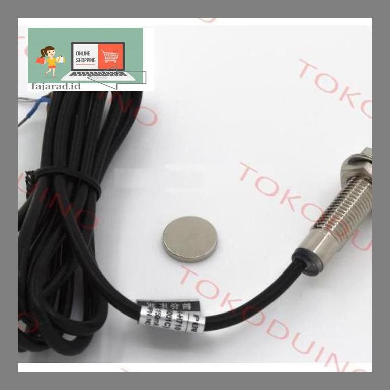 Jual Fardd0R5 Njk-5001C Magnetic Metal Proximity Sensor Detector Switch Npn Dc M8 Radj5A8 ...
