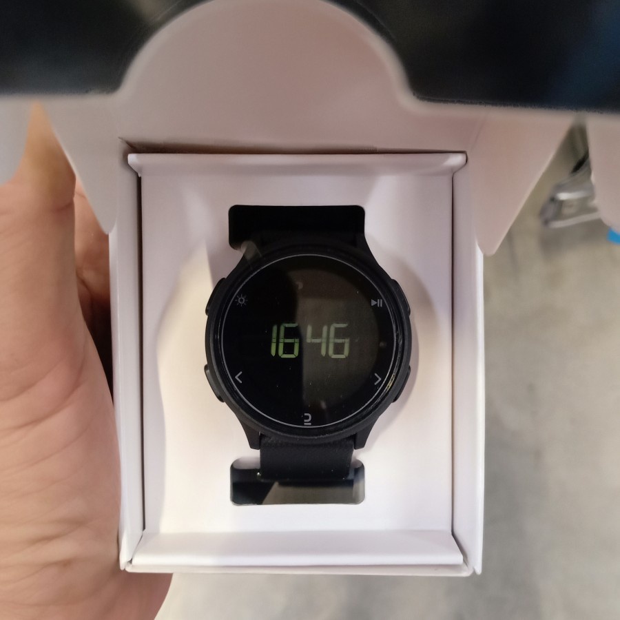 Jual Jam tangan kalenji running stopwatch jam jogging jam anti air jam ...