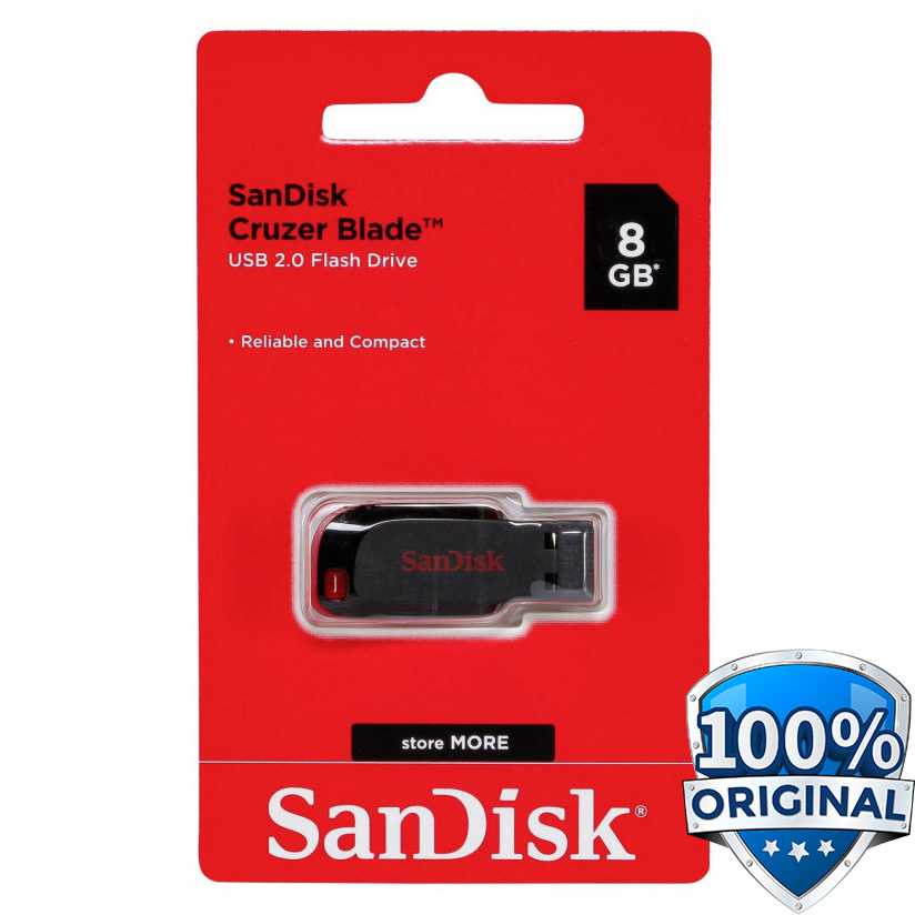 Jual SanDisk Cruzer Blade Flashdisk USB Flash Drive - Original | Shopee ...