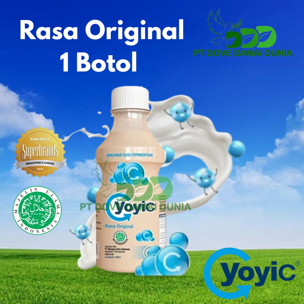 Jual 1 Botol YoyiC Minuman Susu Fermentasi / Susu Probiotik 130mL ...