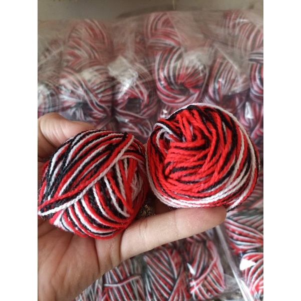 Jual BENANG TRI DATU | MERAH PUTIH HITAM | BENANG SUCI YANG TELAH DI ...
