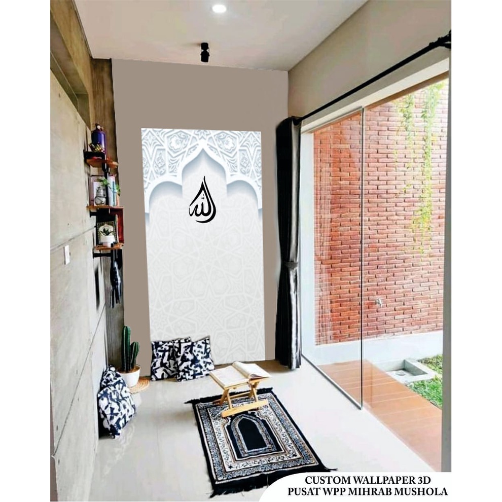 Jual Stiker Mihrab Musola Rumah uk 120x250cm, Sticker Dinding ...
