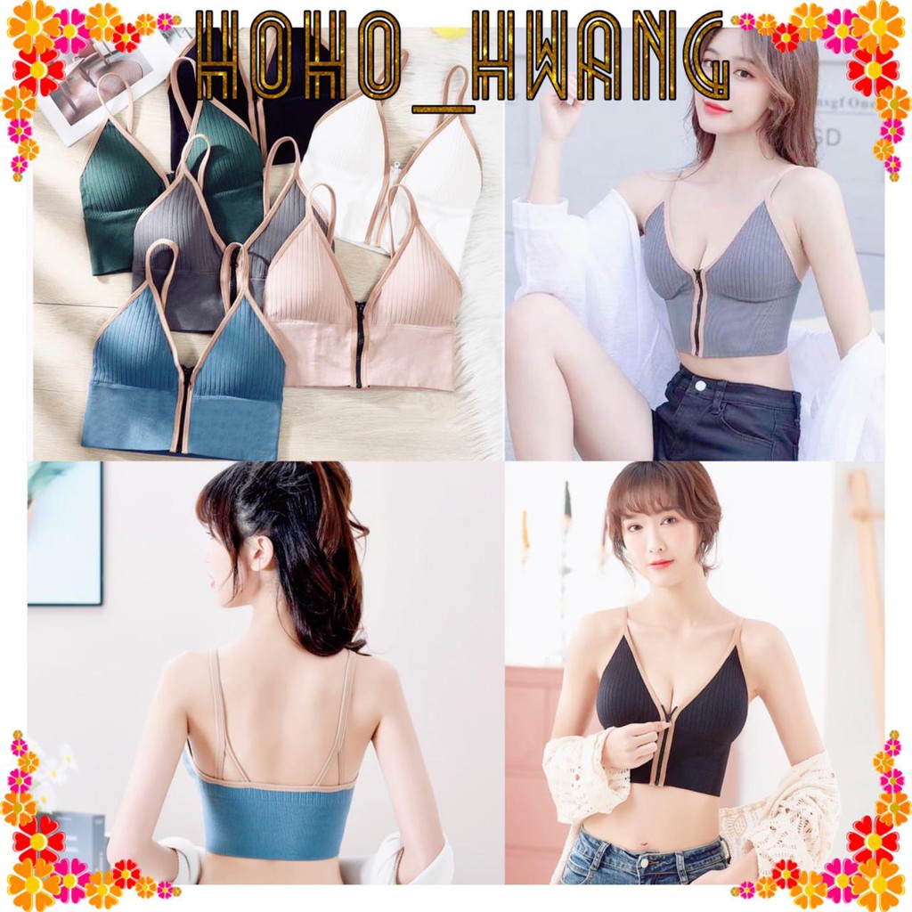 Jual HOHO_HWANG (B-92) BRA FASHION OLAHRAGA PUSH UP WANITA TANPA KAWAT ELASTIS SEXY IMPORT ...