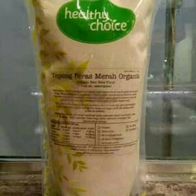 Jual HEALTHY CHOICE Tepung Beras Merah Organik 1kg | Shopee Indonesia
