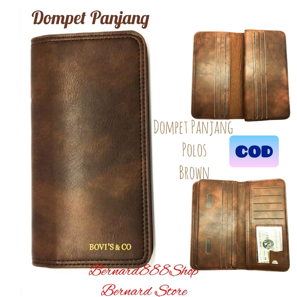 Jual Dompet Pria Dompet Ukuran 3/4 Dompet Tanggung Polos Dan Simple ...