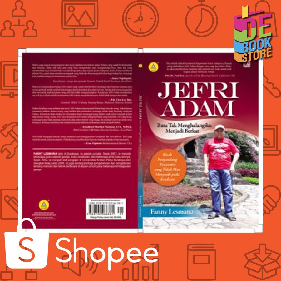 Jual Jefri Adam, Buta Tak Menghalangiku Menjadi Berkat | Shopee Indonesia