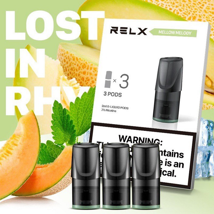 Jual RELX Pods Electric Liquid Cigarette Flavors 1PCS - RELX Pod Liquid ...