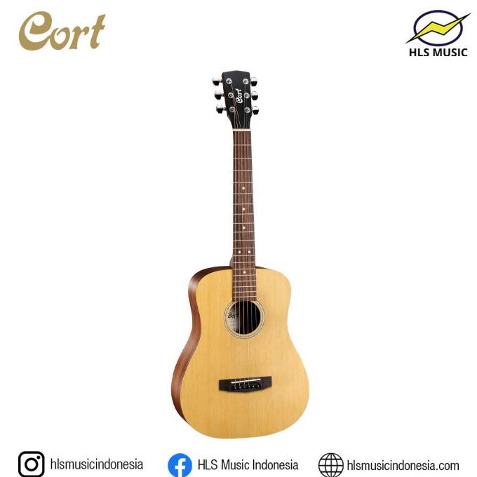 Jual Cort Ad Mini E Op Gitar Akustik Elektrik Size 3/4 Abuzahasim ...