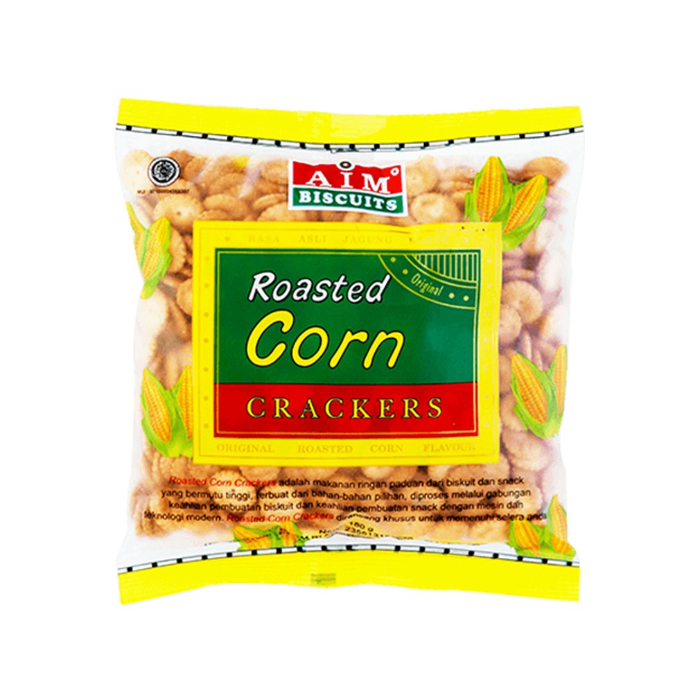 Jual AIM Roasted Corn 180g / Biskuit AIM Corn 180g | Shopee Indonesia