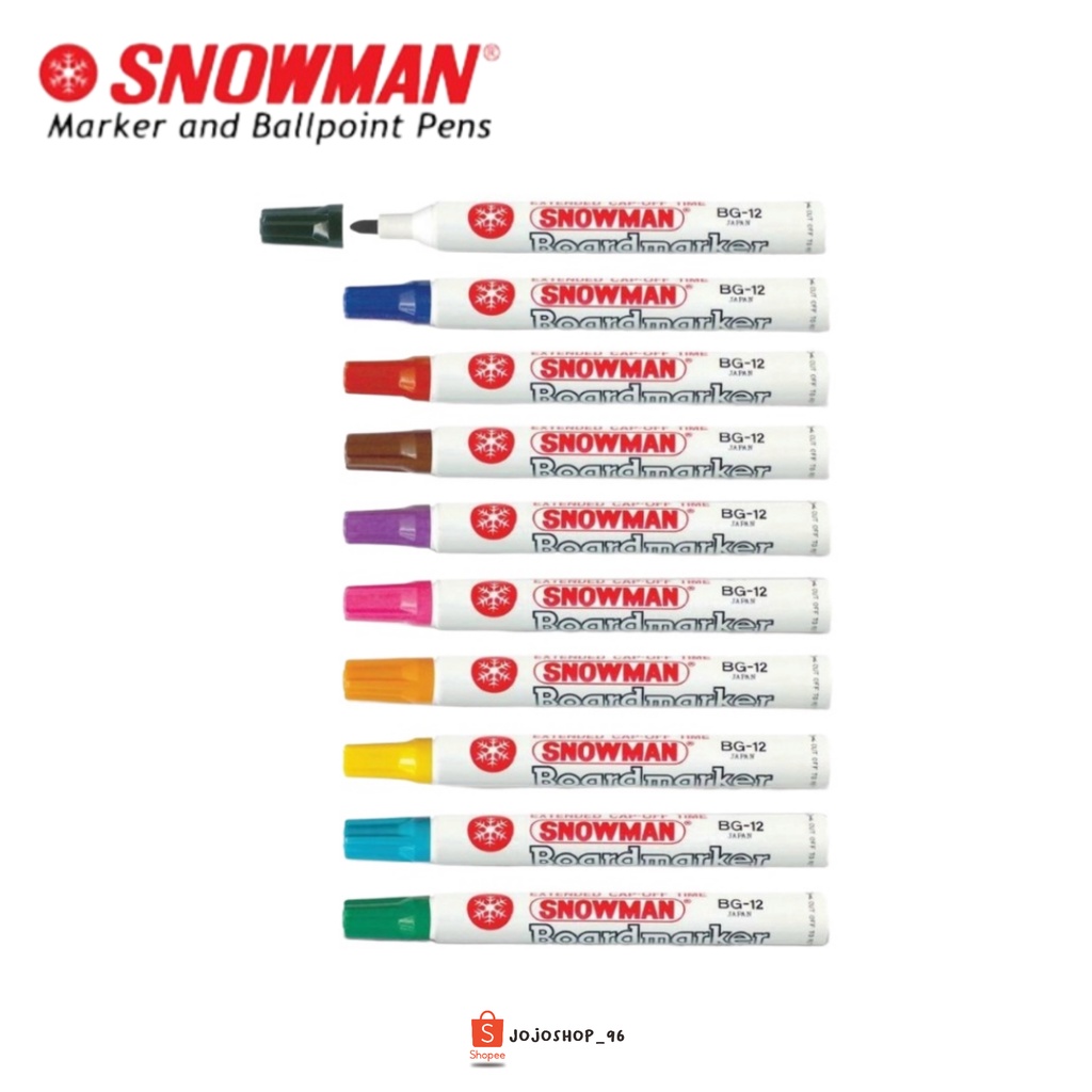 Jual SPIDOL SNOWMAN WHITEBOARD BG-12 | Shopee Indonesia