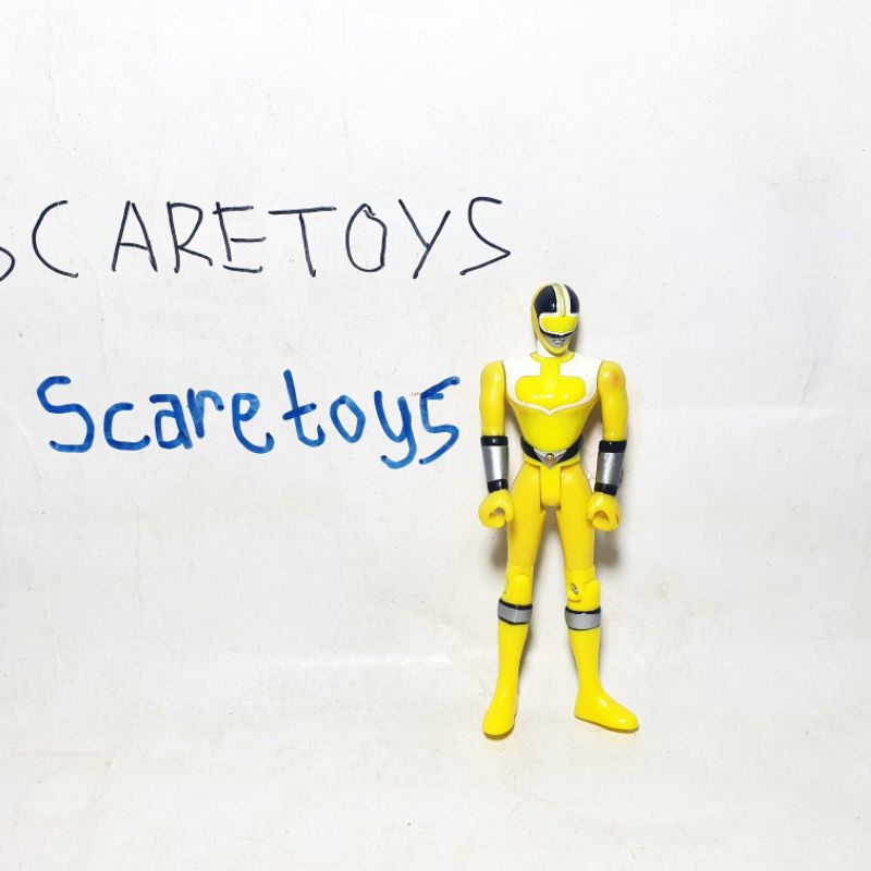 Jual Power Rangers time force - Sentai timeranger Yellow ranger kuning ...