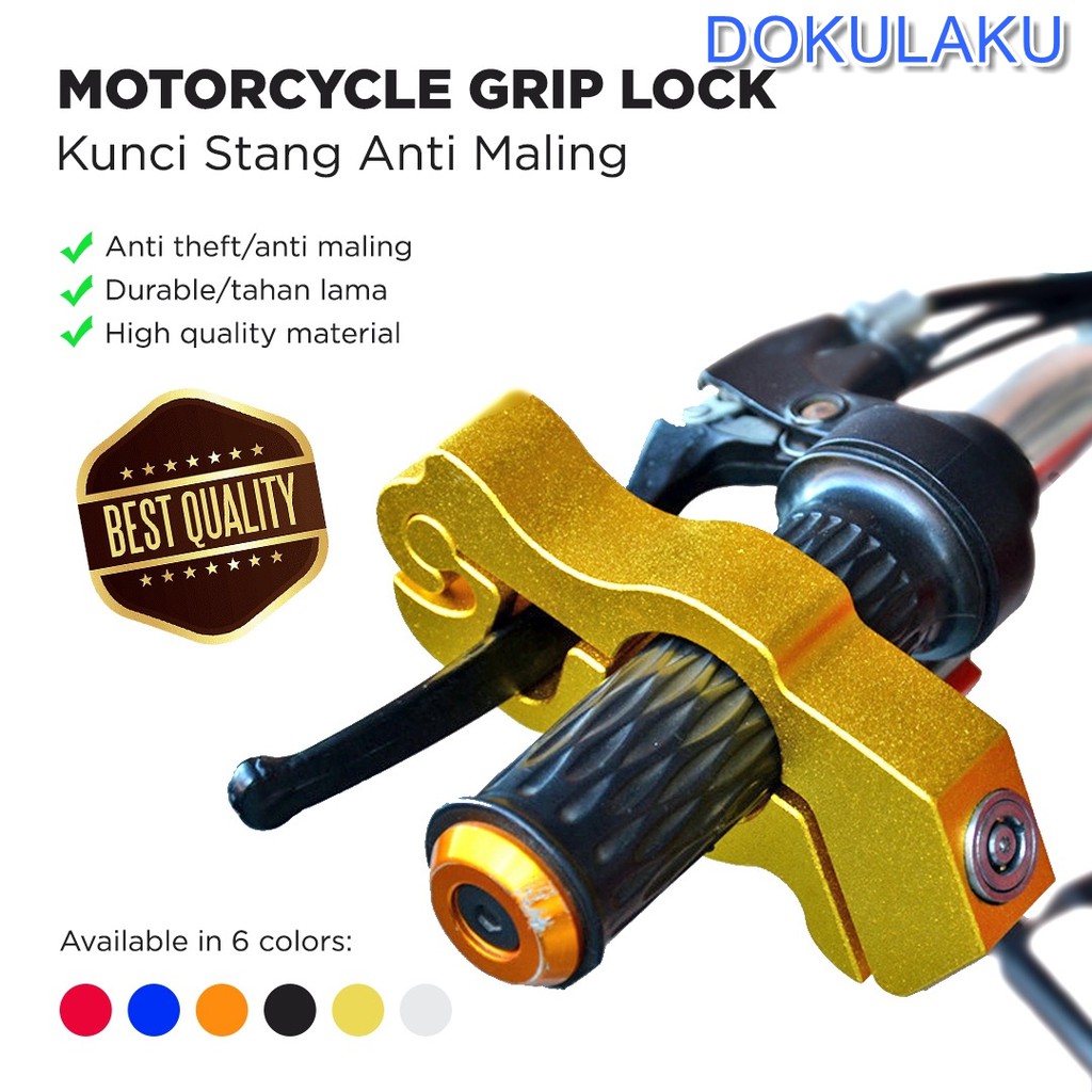 Jual Griplock Kunci Stang Rem Tangan Motor Premium Quality | Shopee ...