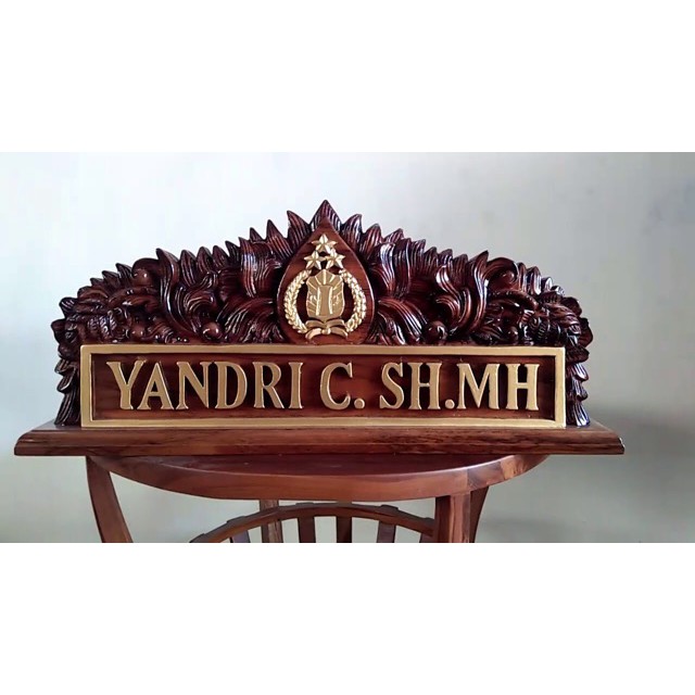 Jual Papan Nama Meja Bahan Kayu - Papan Nama Meja Custom | Shopee Indonesia