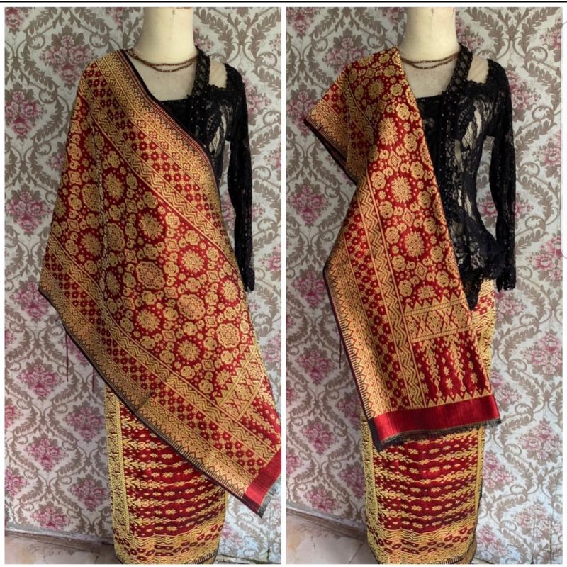 Jual PROMO SPECIAL PAKET PENGANTIN SONGKET KRISTAL SUTRA ALAM PREMIUM ...